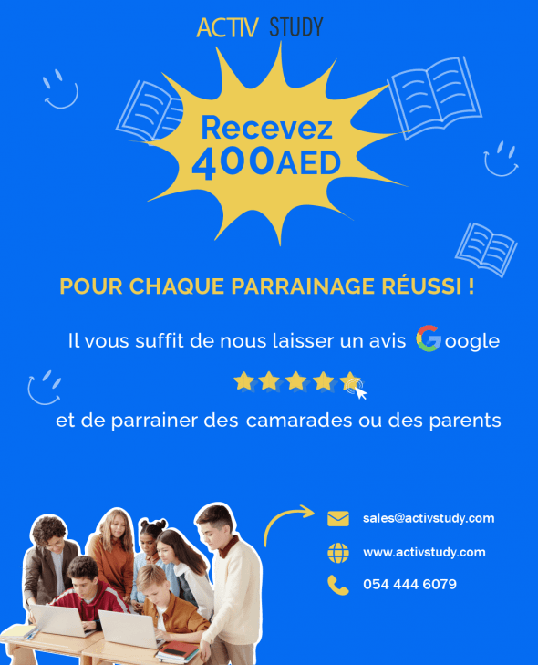 Offre parrainage - ActivStudy